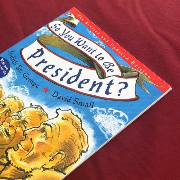 Scholastic | Other | So You Want To Be President Kids Picture Book ...